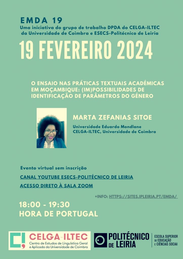 EMDA 11 – 5 de dezembro de 2022 | Encontros Mensais sobre Discurso ...